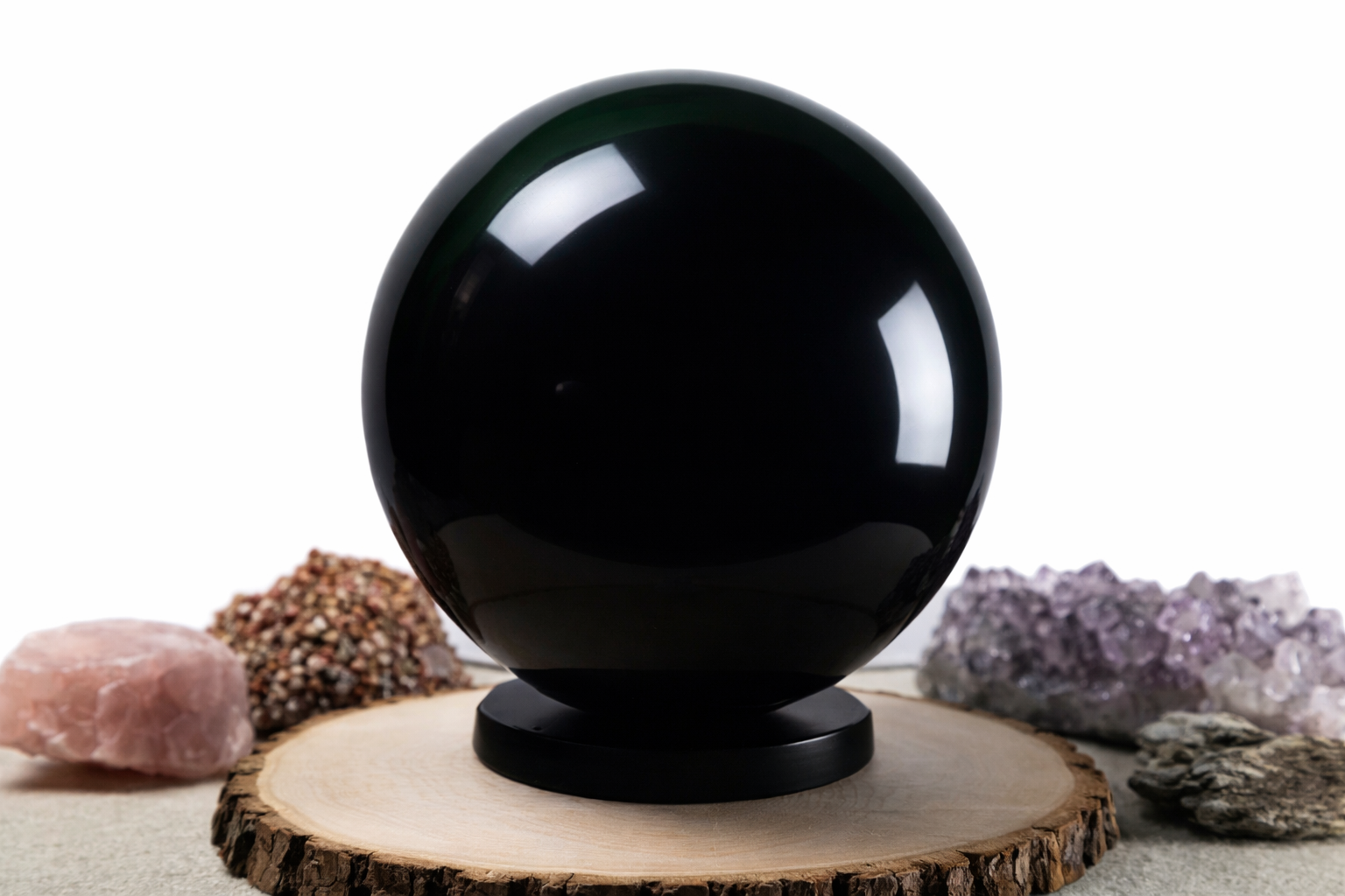 The ORB - 20lb Polished Shungite Sphere | Premium Display Piece ...